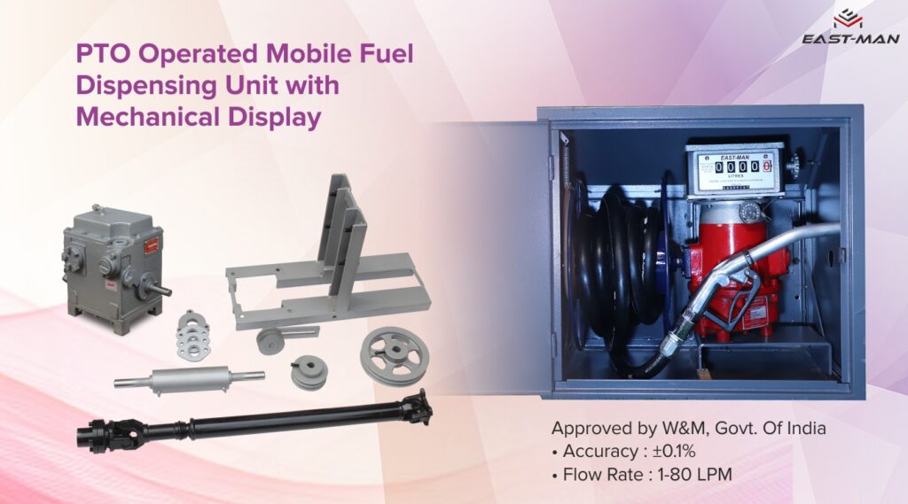 #1 Efficient Mobile Fuel Dispenser with Mechanical Register
